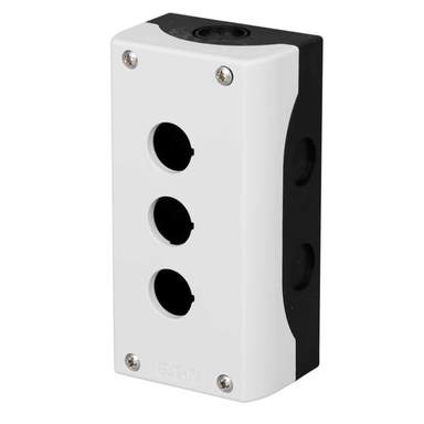 Moeller M22-I3 3 Way Plastic Pushbutton Station Grey IP67 (216538) | CEF