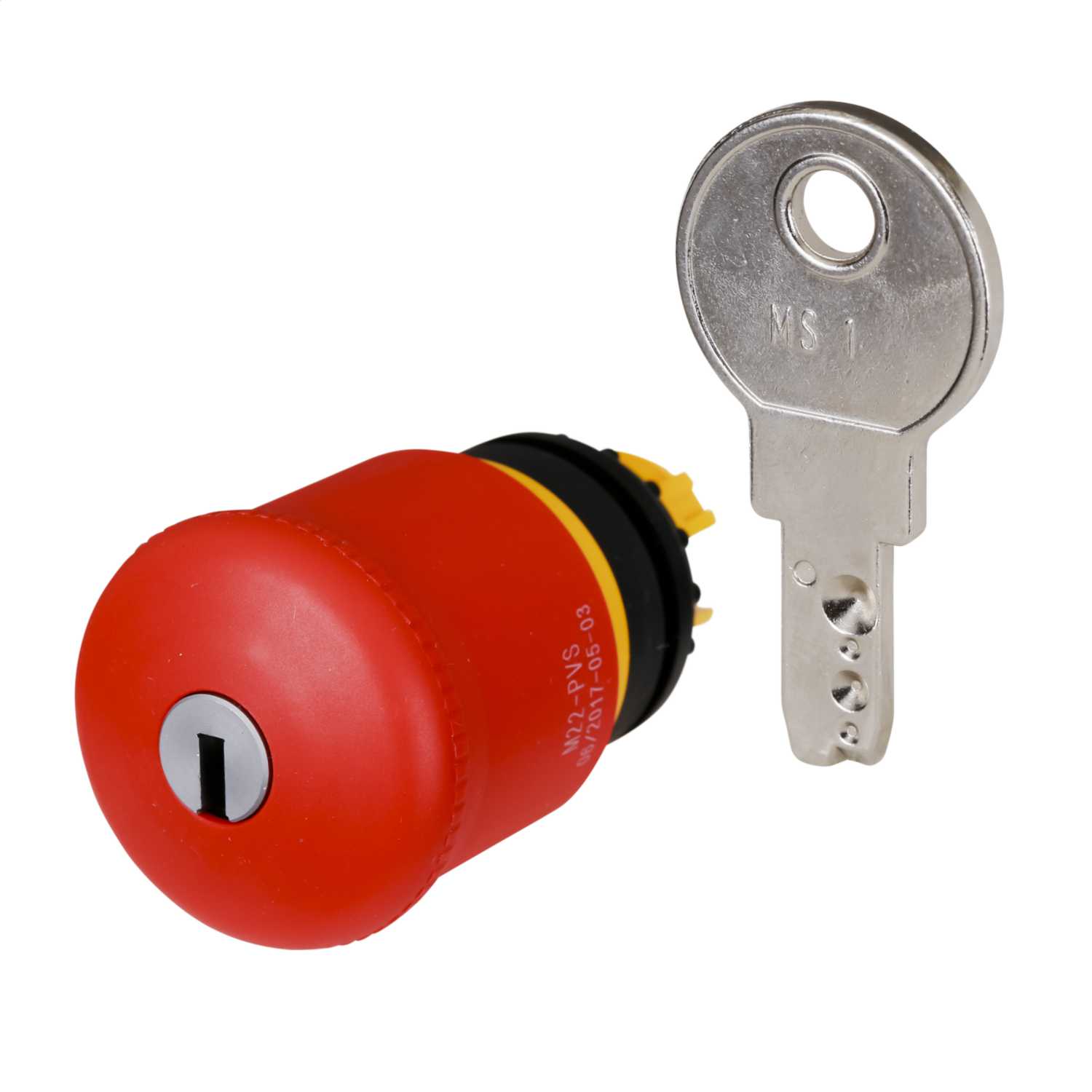 Moeller M22-PV Emergency Stop Key Release Pushbutton Red (216879) | CEF