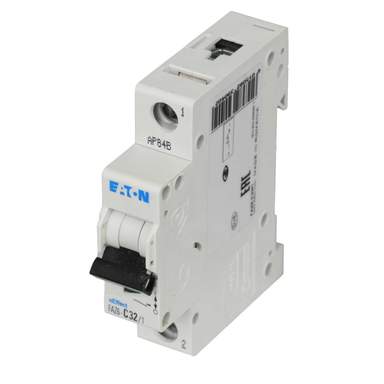 Moeller FAZ6-C32/1 32A Single Pole 6kA C Curve MCB (239040) | CEF