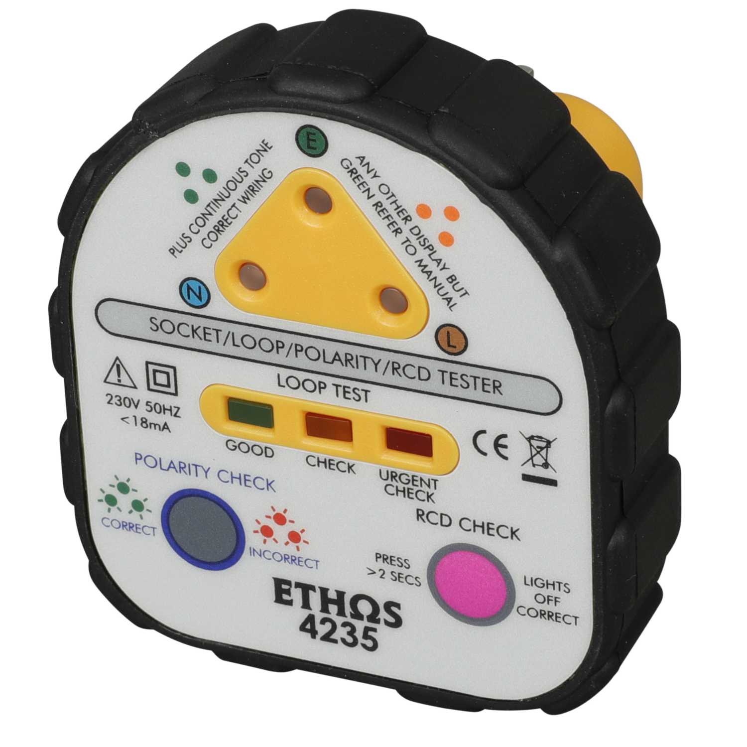 Ethos 4235 Socket Tester with Loop Indication (ETHOS 4235) | CEF