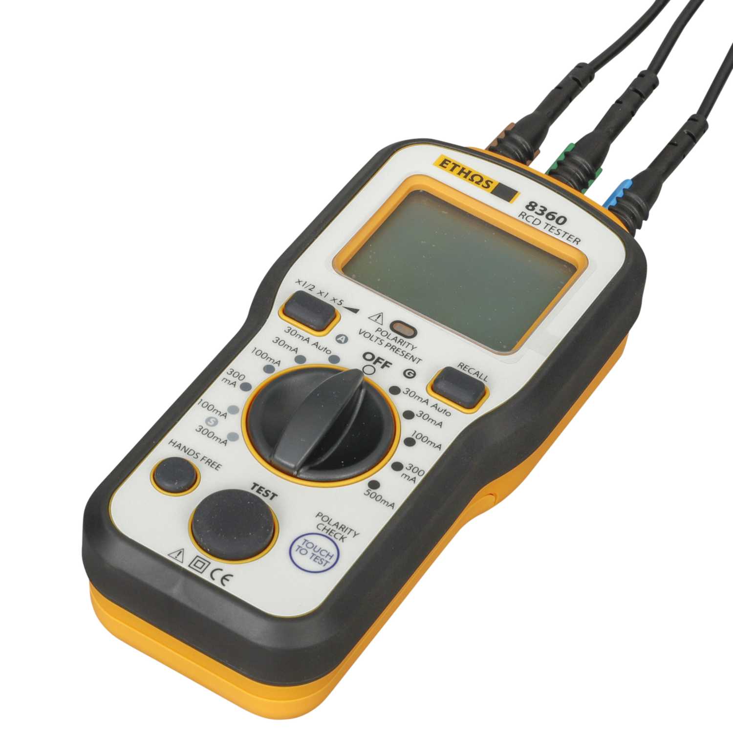 Ethos 8360 Digital RCD Tester (ETHOS 8360) | CEF