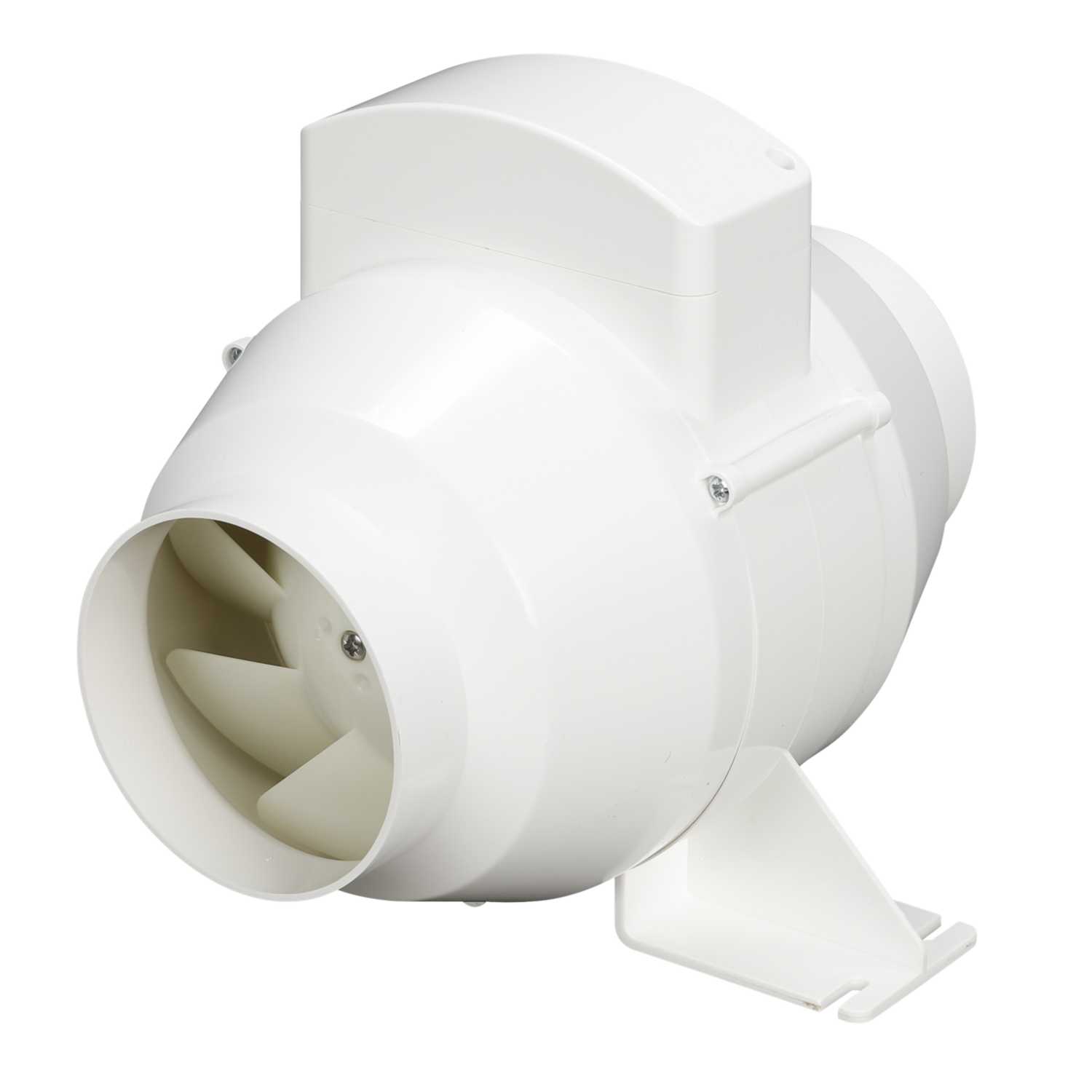 National Ventilation Monsoon 4" In-Duct Mixed Flow Shower Fan Kit with ...