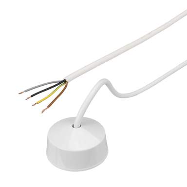 Olson 6A 4 Pin Prewired Plug-In Ceiling Rose with 3m LSF Cable White ...