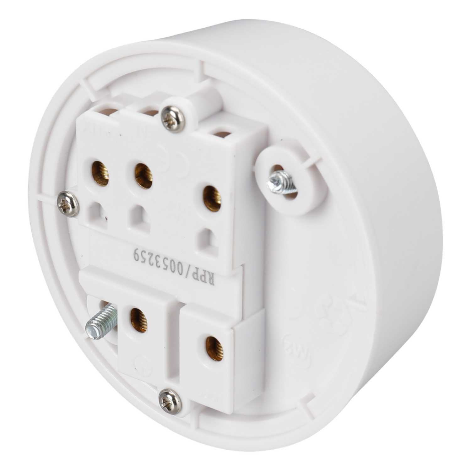Olson 6A 4 Pin Ceiling Rose and Cover (LDU/4P/CR) | CEF