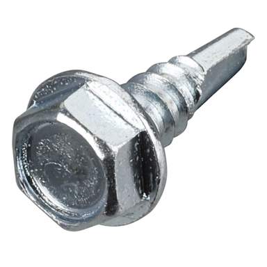 Olympic Fixings 4.8mm x 16mm Hexagon Head Plain Self Drilling Screws ...