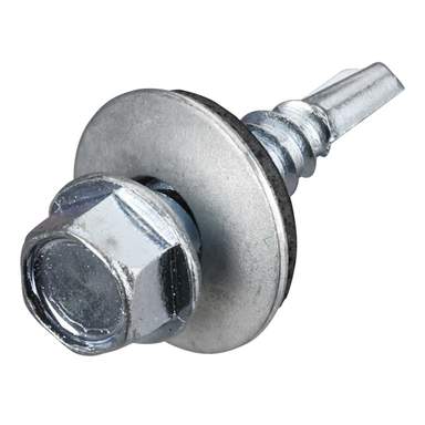 Olympic Fixings 5.5mm x 25mm Light Washered Hexagon Head Self Drilling ...