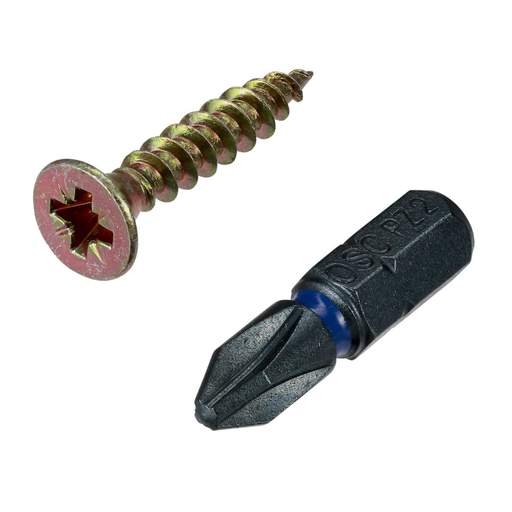 Orbix 10 x 1 Countersunk Twin Thread Wood Screws (Pack of 200) (OBX-WS ...