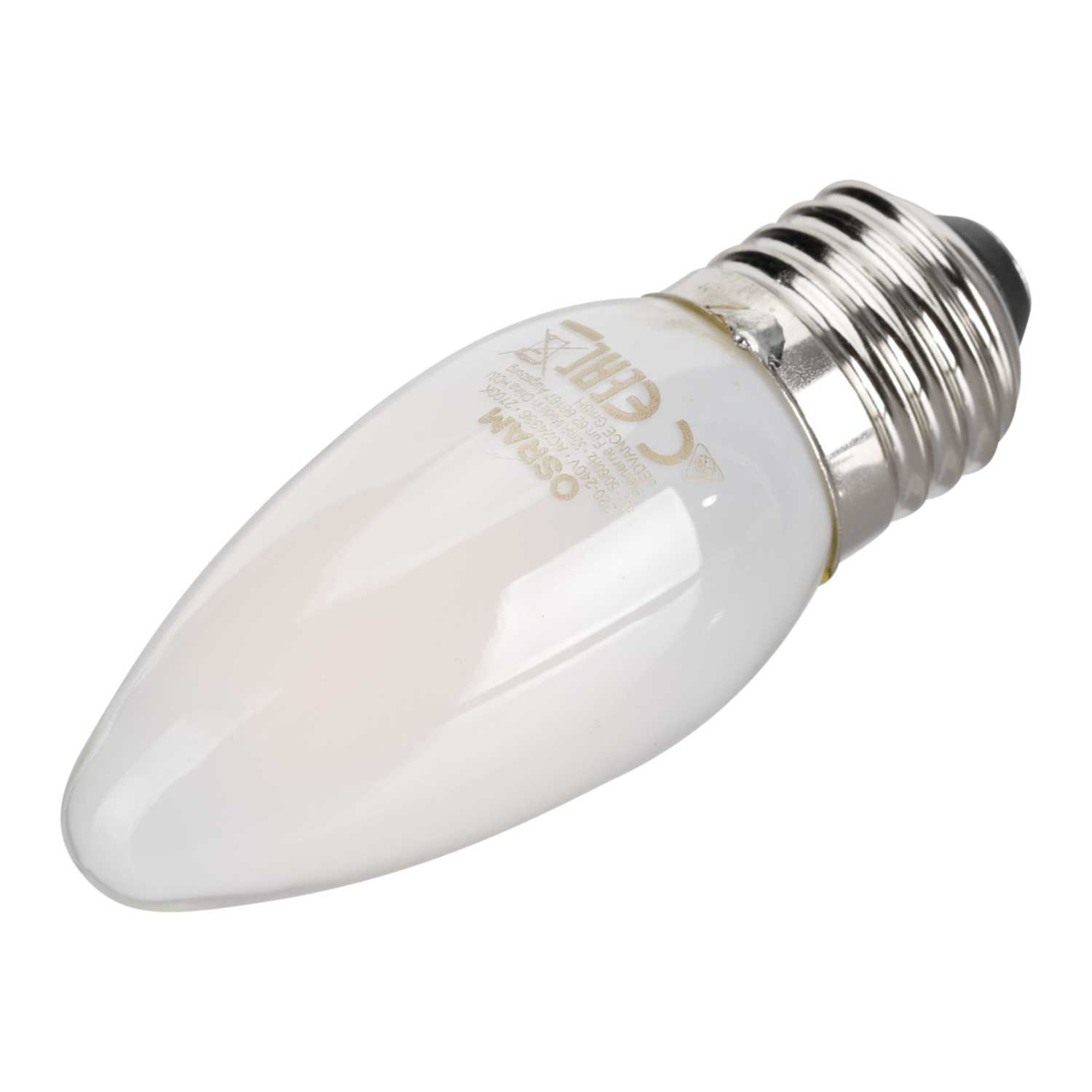 Ledvance 4W ES LED Non Dimmable Filament Candle Lamp 2700K ...