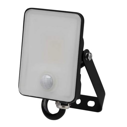 LEDVANCE Essential 10W LED Floodlight with PIR Black 4000K ...