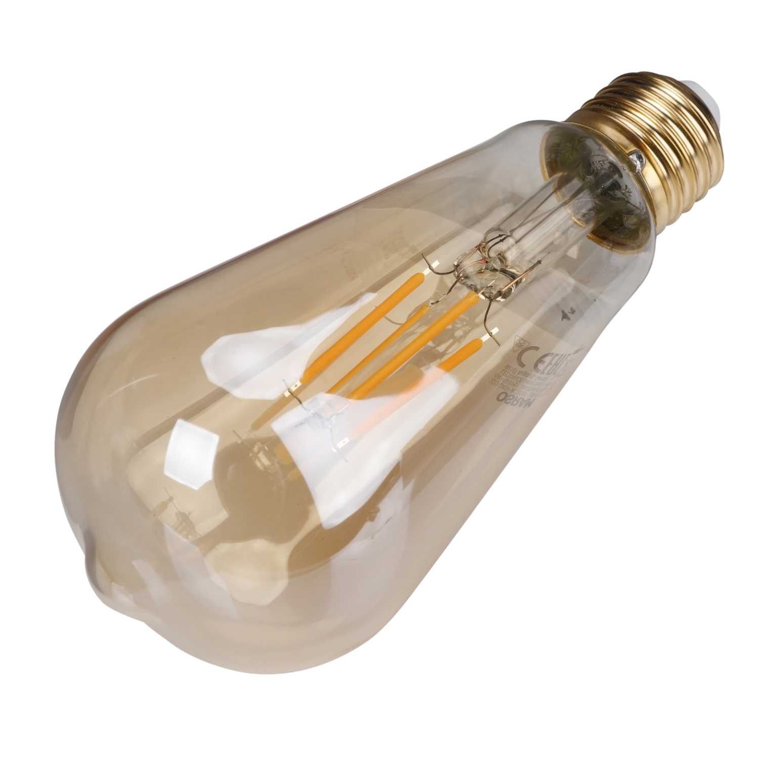 Osram Vintage 1906 4W ES LED Non Dimmable Filament Squirrel Cage Lamp ...