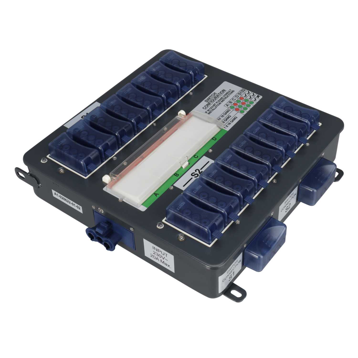Ovia 20A 16 Way Lighting Distribution Box (CT1016) | CEF