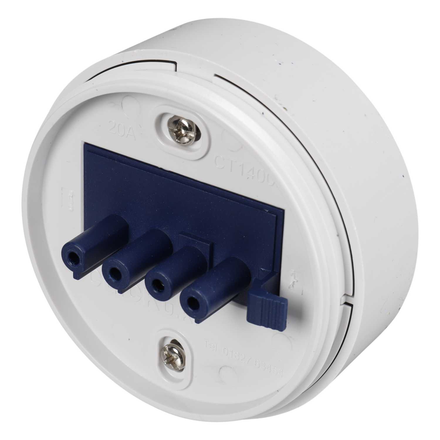 Ovia 20A 4 Pole Ceiling Rose (Without Cover) (CT1400) | CEF