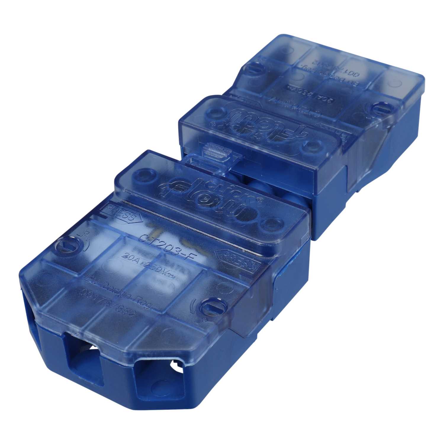 Ovia 20A 4 Pole Fast-Fit Connector with Cord Grip (CT203C) | CEF