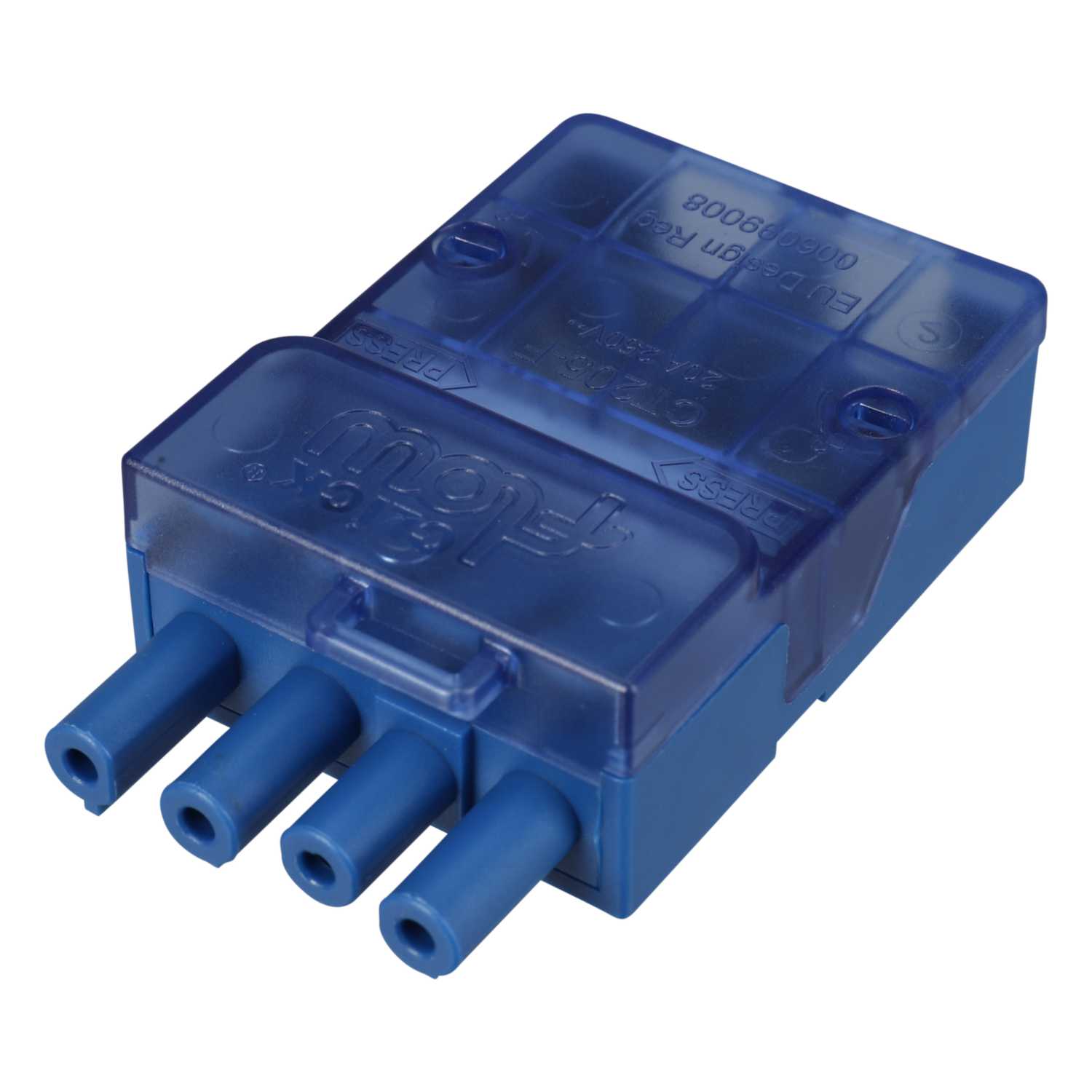 Ovia 20A 4 Pole Fast-Fit Female Connector Push Fit Connectors (CT205F ...