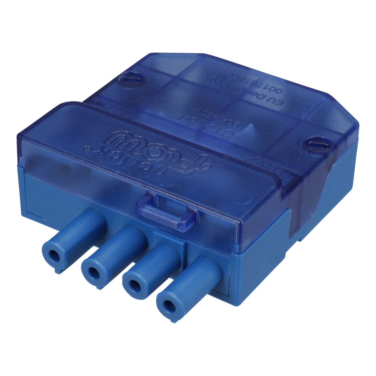 Ovia 20A 4 Pole Fast-Fit Connector with Push Fit Connectors and Loop ...