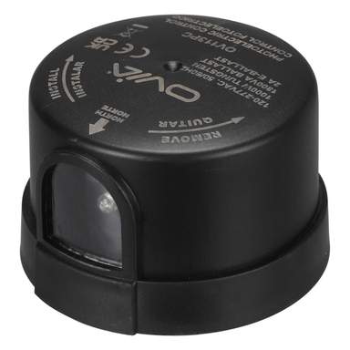 Ovia Gator Gator Twist-Lock NEMA Photocell Black (OV113PC) | CEF