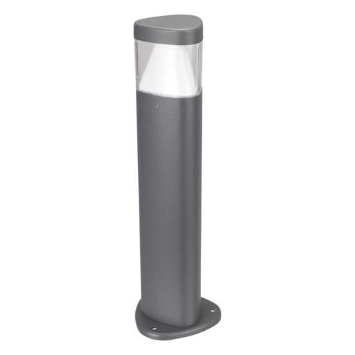Ovia Tribus 7W LED Triangular Mini Bollard Grey 4000K (OV2713C7GY) | CEF