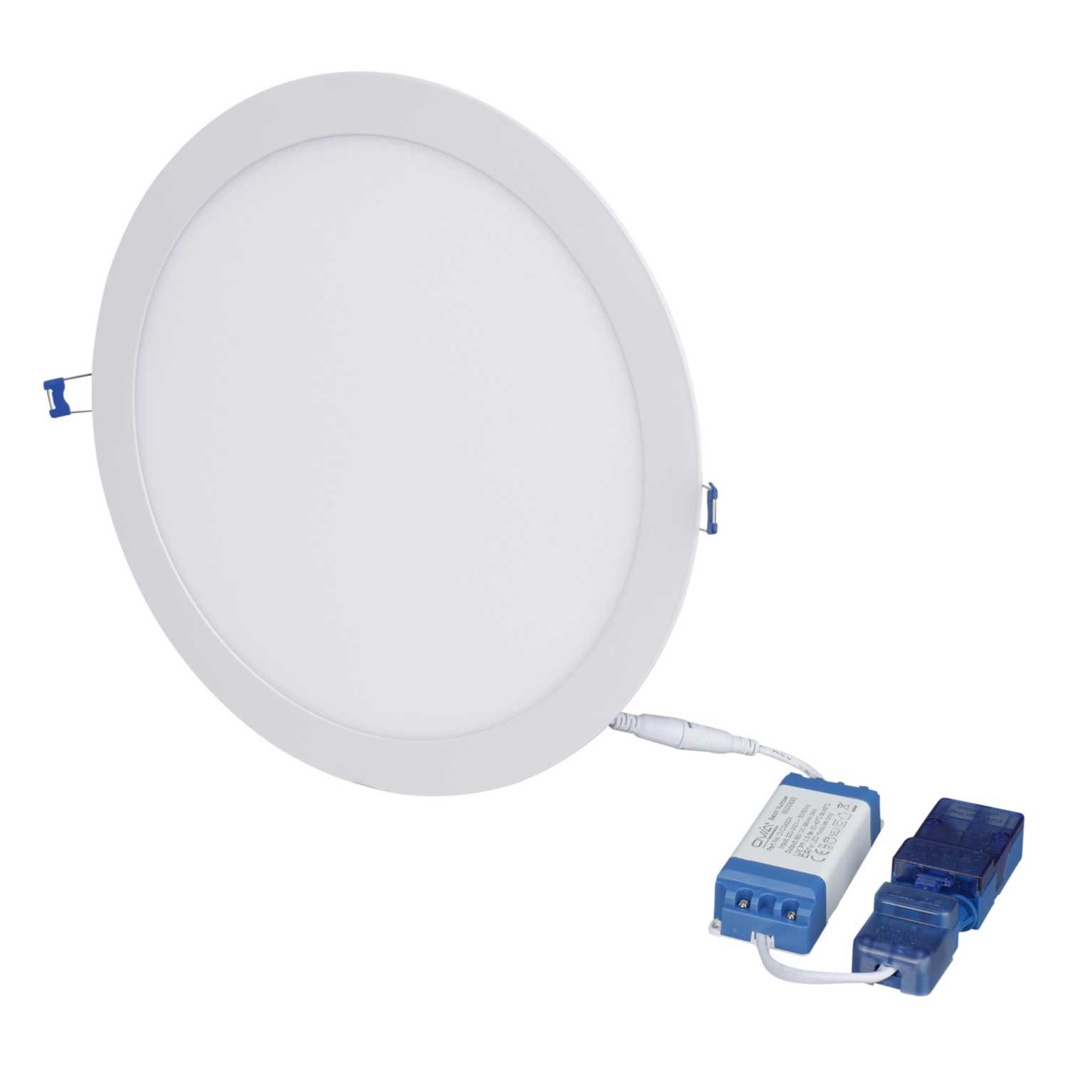 Ovia Alupanel 24W LED 300mm Non Dimmable IP44 Downlight 4000K (OV6224CW ...