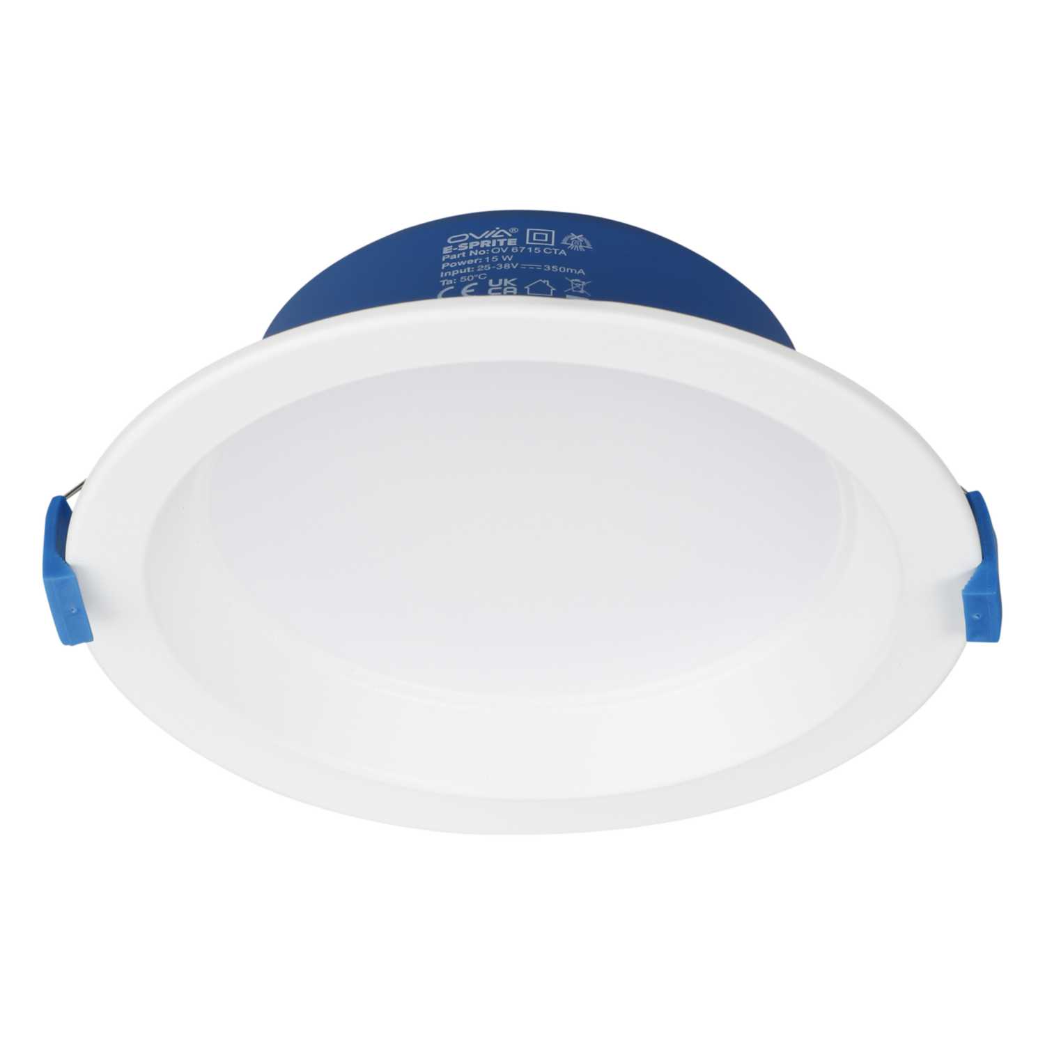 15W LED 170mm Tri-Colour Non Dimmable Downlight ( OV6715CTA ) | CEF