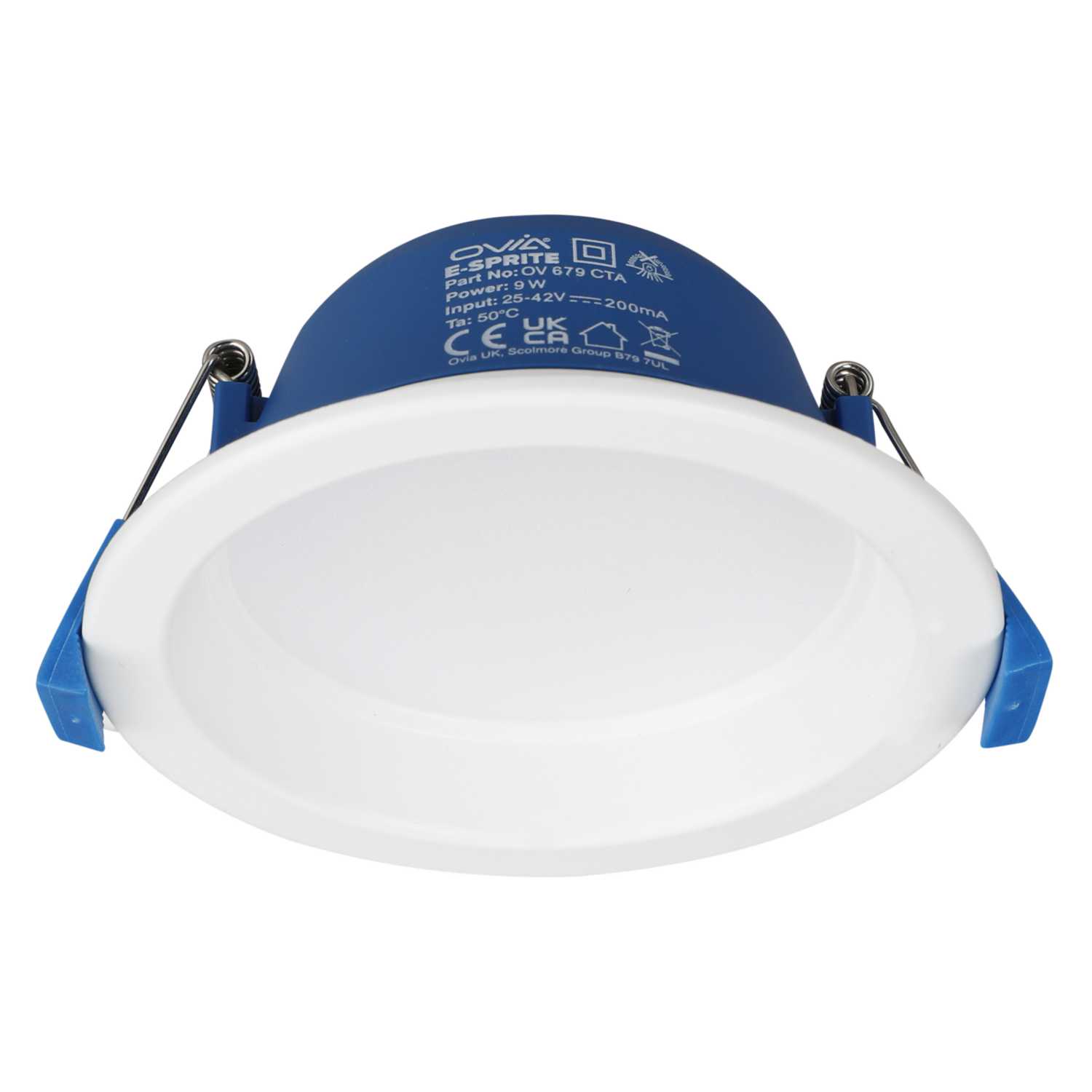 9W LED 110mm Tri-Colour Non Dimmable Downlight ( OV679CTA ) | CEF