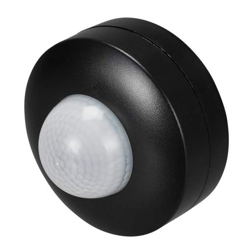 Ovia 360° Surface Mounted PIR Sensor IP44 Black (OVPIR006BK) | CEF