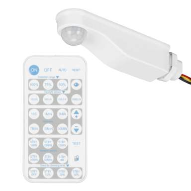 Ovia Batten Mounted 1-10V Dimmable PIR Occupancy Sensor IP65 with ...