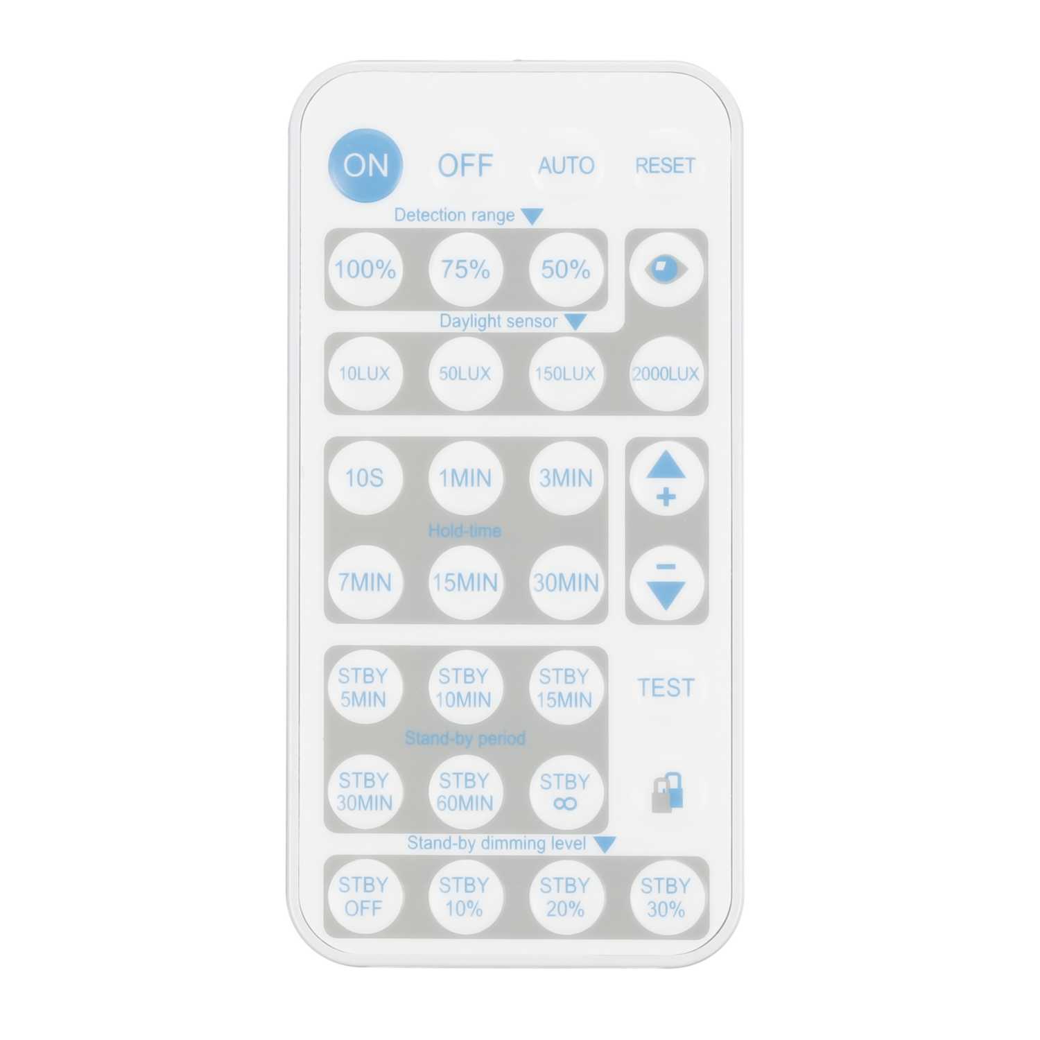 Ovia Batten Mounted 1-10V Dimmable PIR Occupancy Sensor IP65 with ...