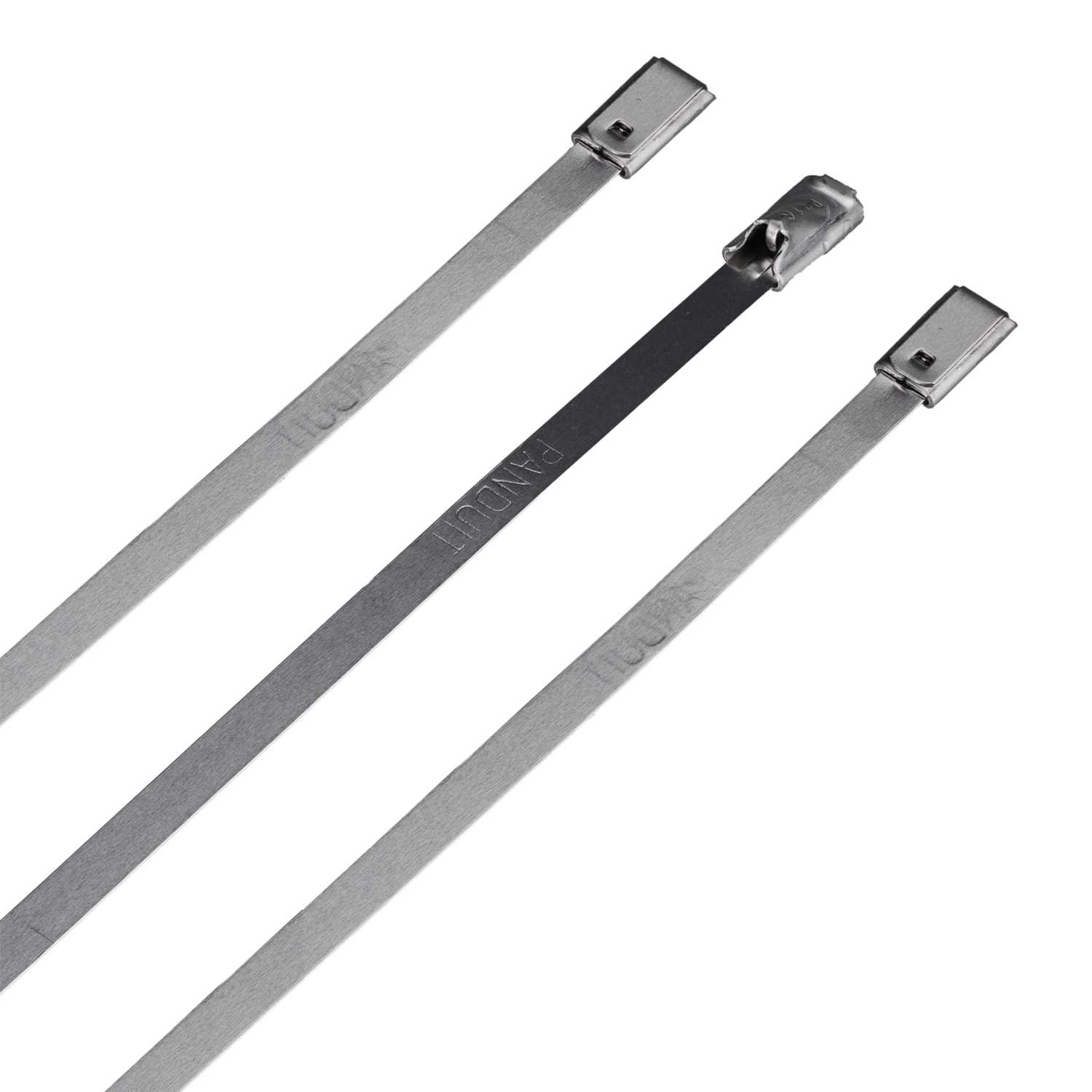 Panduit 201mm x 4.6mm Cable Ties Stainless Steel (Pack of 100) (MLT2S ...