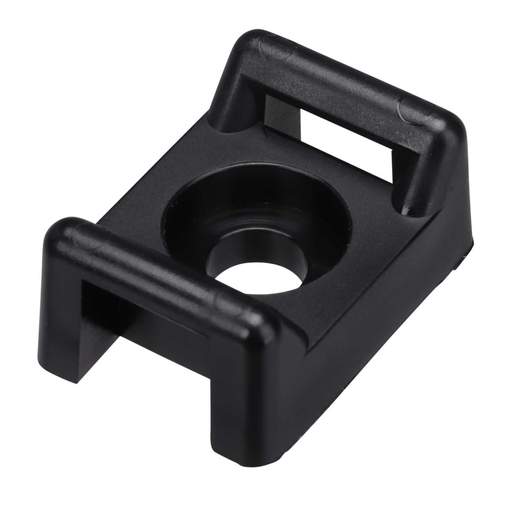 Panduit 21.9mm x 15.5mm Cable Tie Mount Black (Pack of 100) (TM3S10-C0 ...