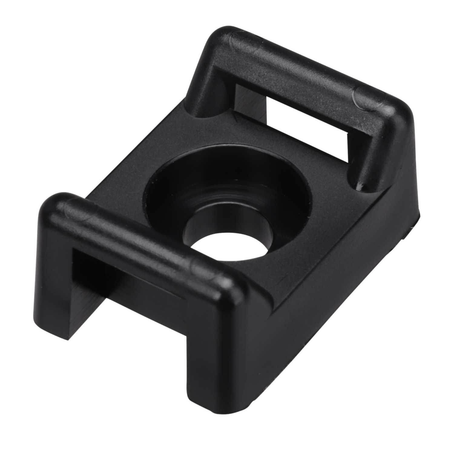 Panduit 21.9mm x 15.5mm Cable Tie Mount Black (Pack of 100) (TM3S10-C0 ...