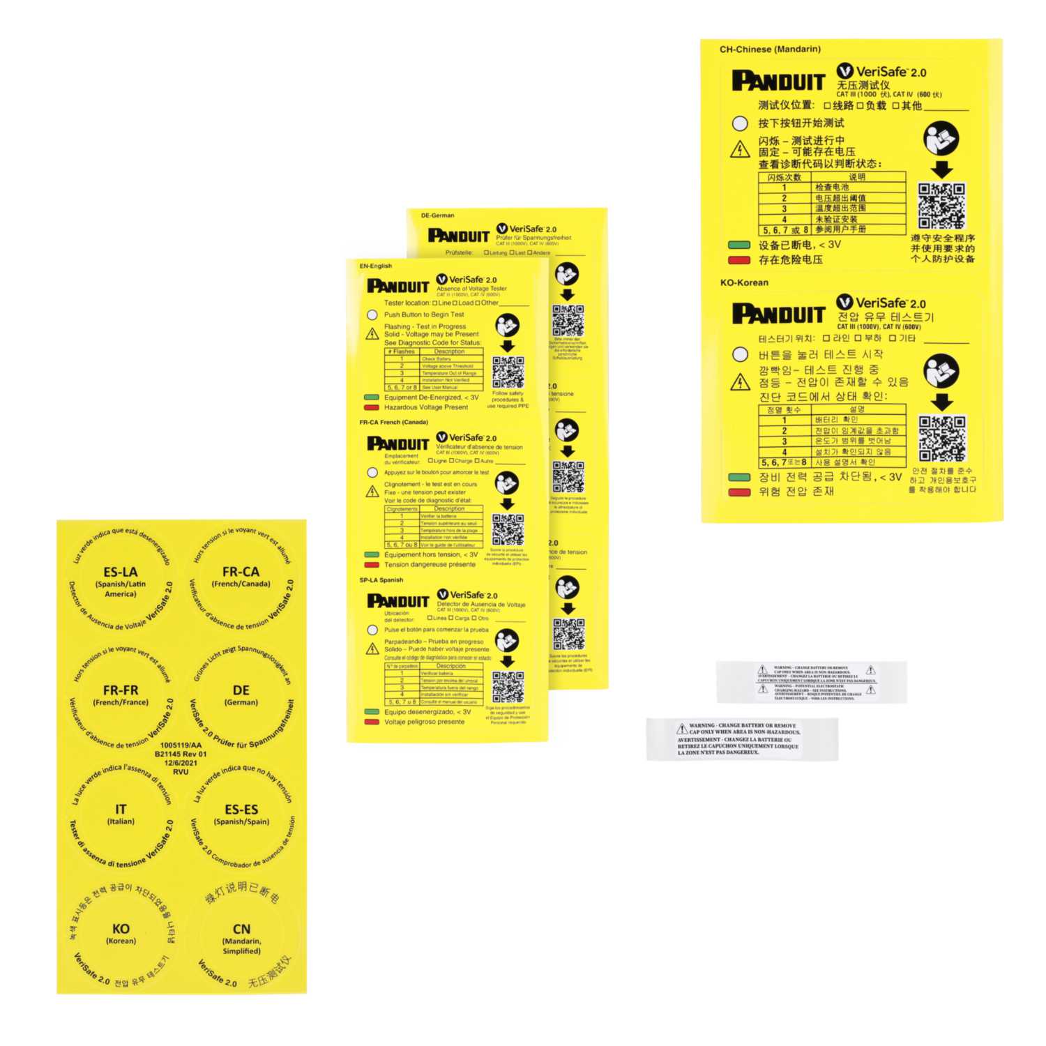 Panduit VeriSafe 2.0 AVT Single Phase Battery Free Indicator Module ...