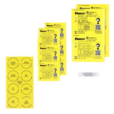 Panduit VeriSafe 2.0 AVT Faceplate and Instruction Labels (VS2-AVT-RL ...