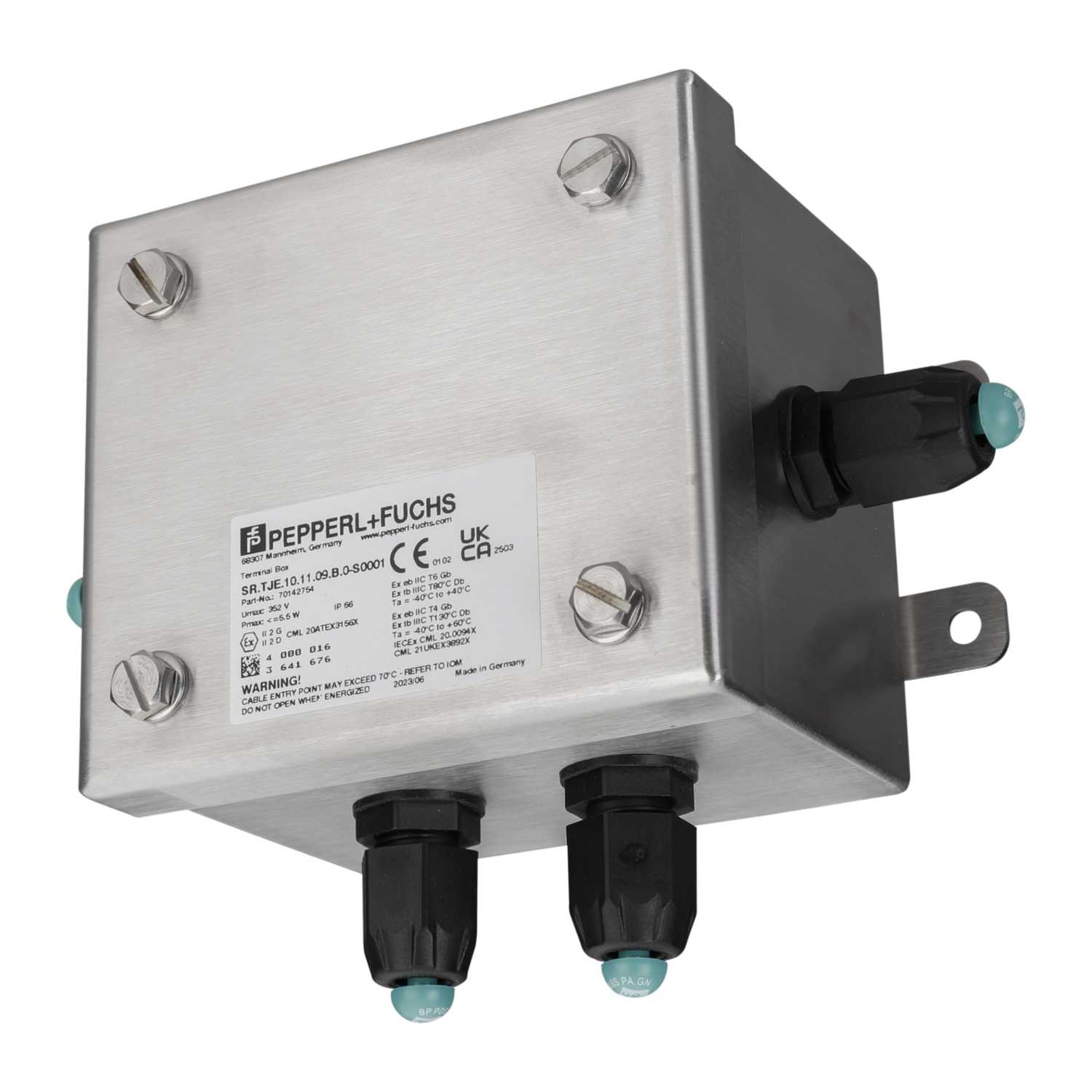 Pepperl & Fuchs Zone 1 Ex Junction Box with 6 x MUT2.5 Terminals ...