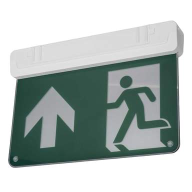 Philips EM159C WL/CM 3W LED Emergency Exit Blade with Up Arrow Legend ...