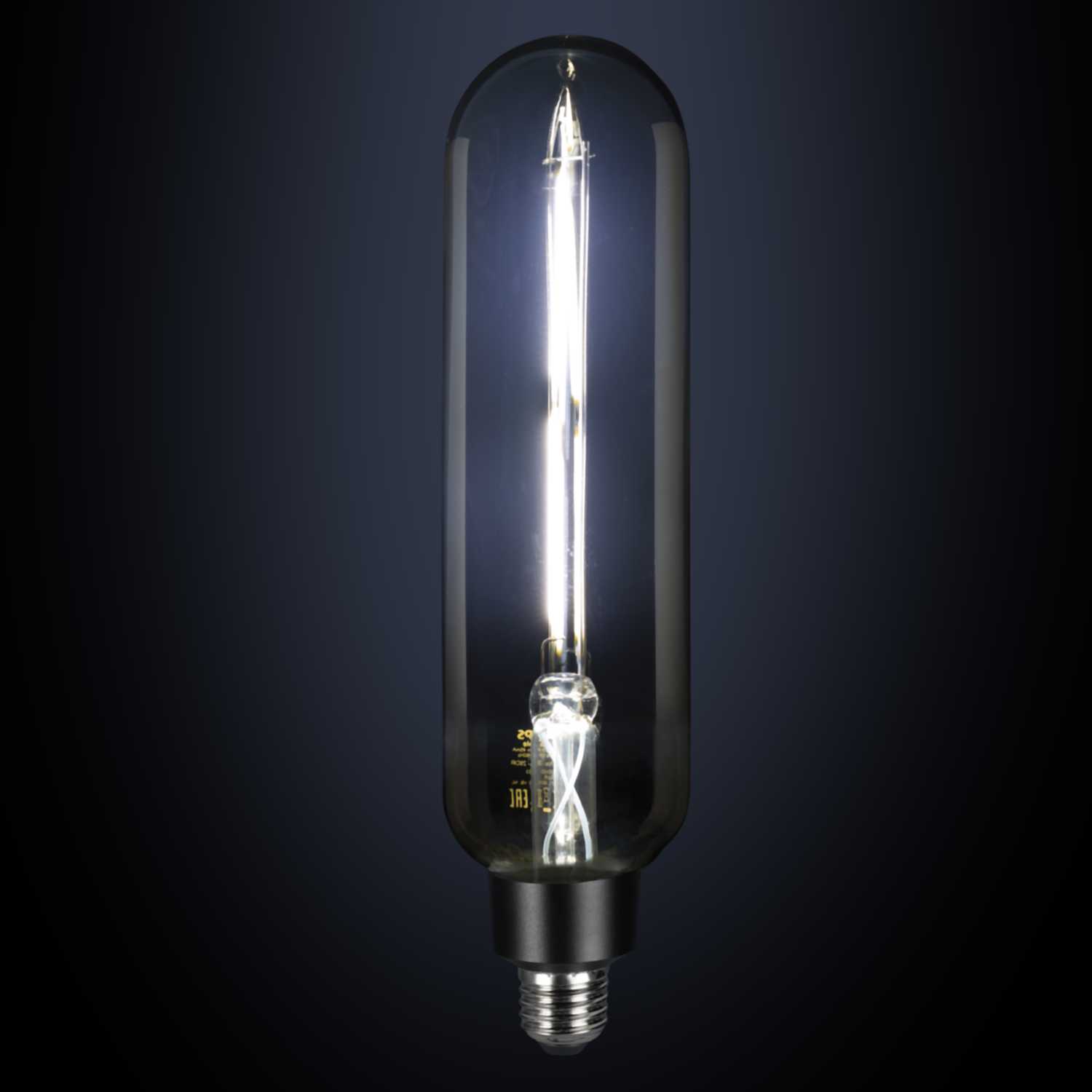 Philips Decorative 6.5W ES LED T65 Dimmable Tubular Smoky Lamp 4000K ...