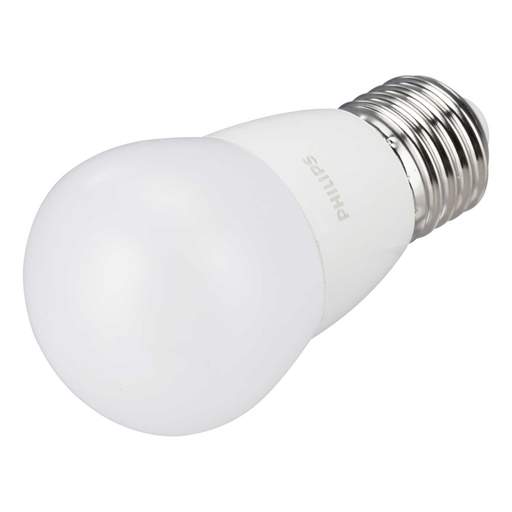 Philips CorePro Lustre 7W ES LED Non Dimmable Golf Ball Lamp Opal 2700K ...