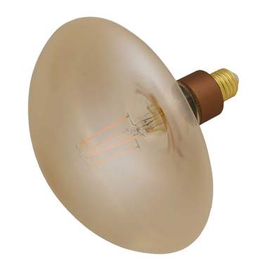 Philips Classic 5.5W E27 LED Non Dimmable Mushroom Lamp Gold 1800K ...