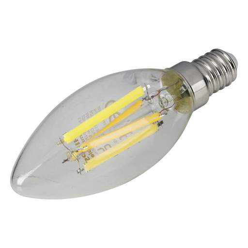 Philips Master Glass DimTone 5.9W SES LED Dimmable Filament Candle Lamp ...
