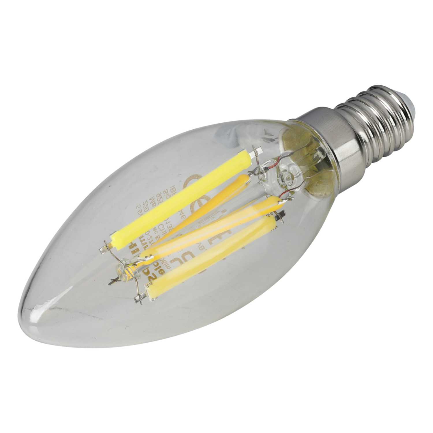 Philips Master Glass DimTone 5.9W SES LED Dimmable Filament Candle Lamp ...