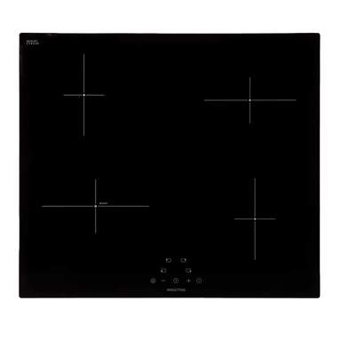 Statesman 60cm 4 Zone Induction Hob with Touch Control Black (IHZ460CT ...