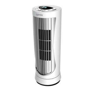 Igenix 12" Digital Mini Tower Fan White (DF0022WH) | CEF