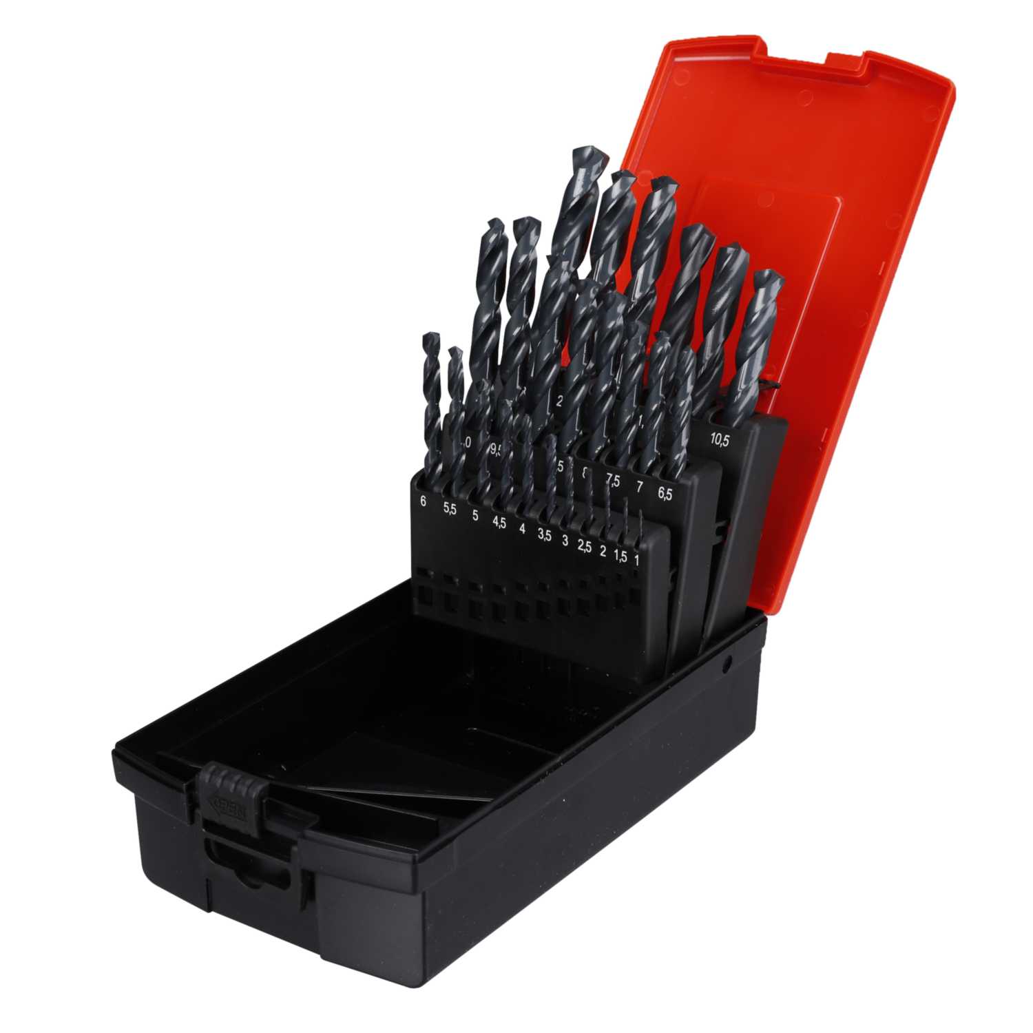 Pioneer Tools 1mm to 10mm HSS Drill Bit Set (19 Piece ) (HSS19M) | CEF