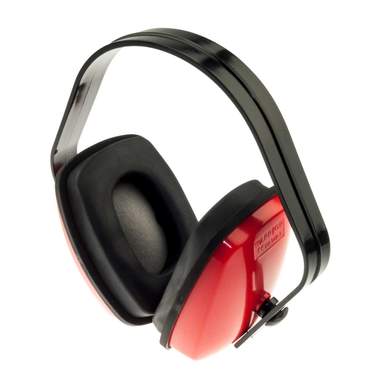Warrior 23dB Ear Defenders Red (SPED) | CEF