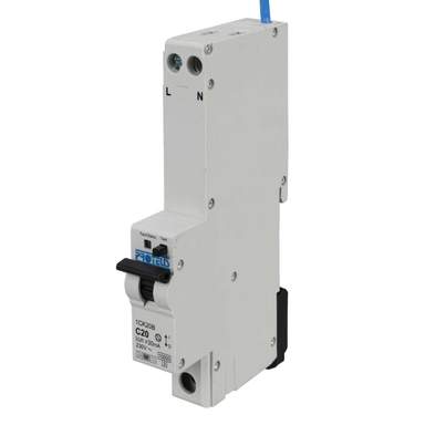 Proteus 20A Double Pole 1 Module Bidirectional C Curve 10kA 30mA Type B ...