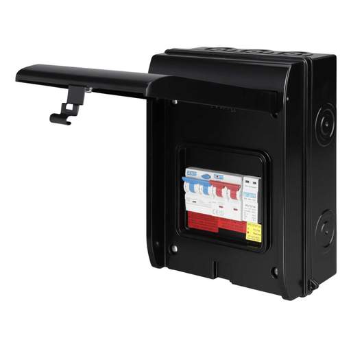 Proteus EV 40A EV Metal Clad IP65 Distribution Board with Type 2 SPD ...