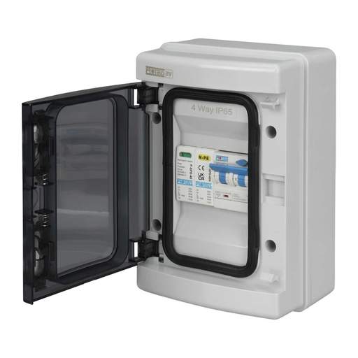 Proteus EV 40A EV Distribution Board with Type 2 SPD and C Curve Type A ...