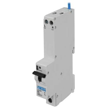 Proteus 16A Double Pole 1 Module B Curve 6kA 30mA Type A AFDD Combined MCB (AFM16B1) | CEF