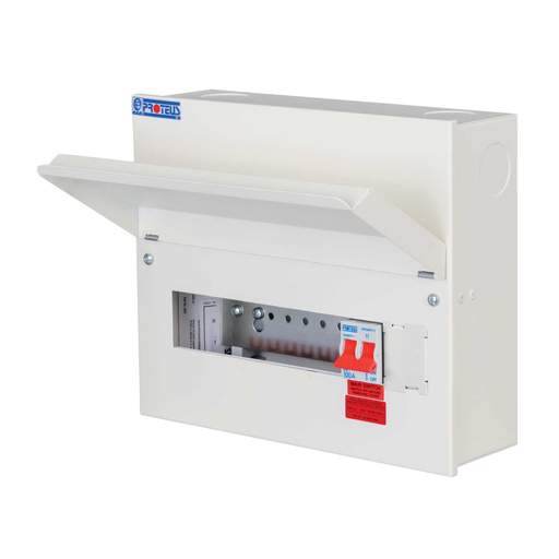 Proteus 10 Way 100A Isolator Incomer Metal Clad Consumer Unit (AYXLM10U ...