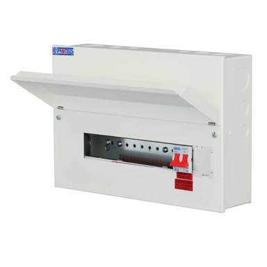 Proteus 12 Way 100A Isolator Incomer Metal Clad Consumer Unit (AYXLM12U ...