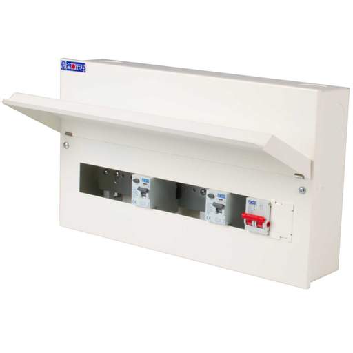 Proteus 6 + 6 Dual 80A Type A RCD High Integrity Metal Clad Consumer ...